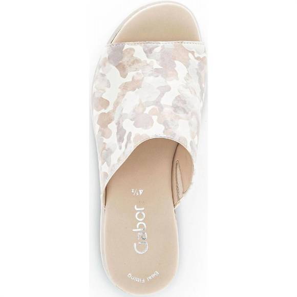 Gabor | Shoes | New Gabor Wide Band Sandal In White | Poshmark